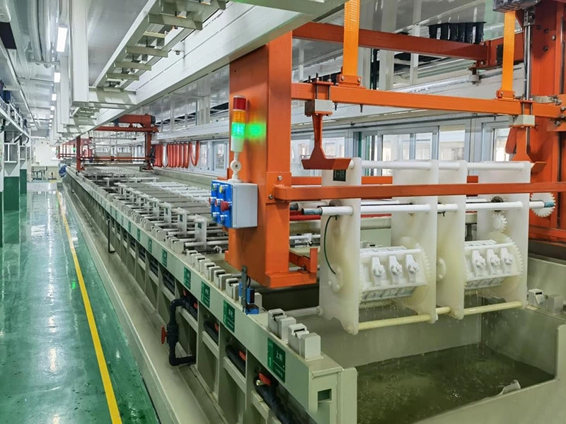 Automatic Electroplating Machinery Customized Circular Vertical Lifting ...