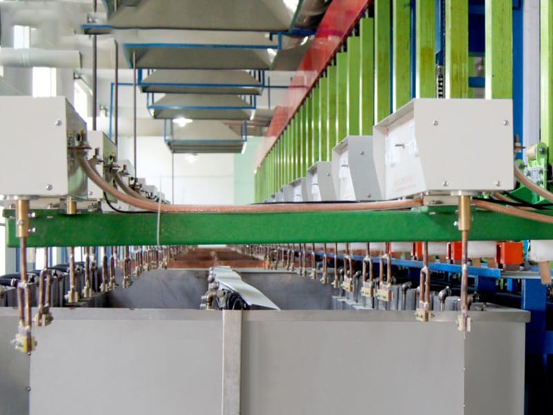 Faucet Electroplating Production Line Annular Single Cathode Plating ...