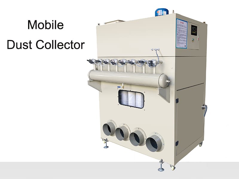 Mobile Dust Collector For Small Grinding And Polishing Machine ...